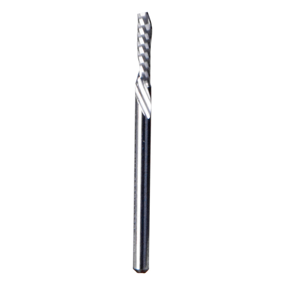 STRAIGHT BIT FOR PLASTIC 3 MM SOLID CARBIDE 1 FLT D CUT